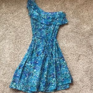 Jessica Simpson | Dresses | Jessica Simpson Blue Floral Dress | Poshmark